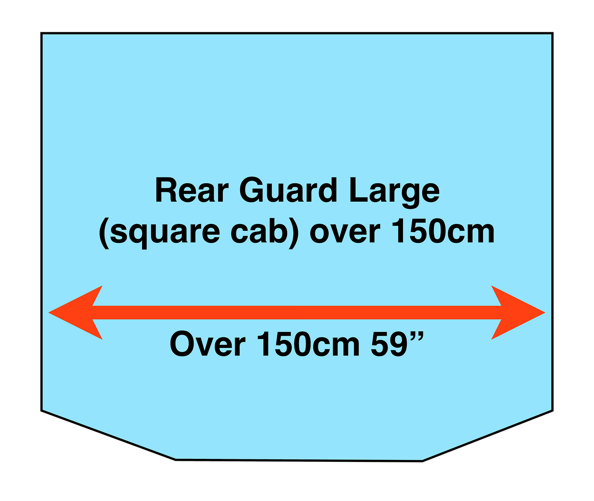 Rear Guard Large (square cab) over 150cm width – TractorGuard